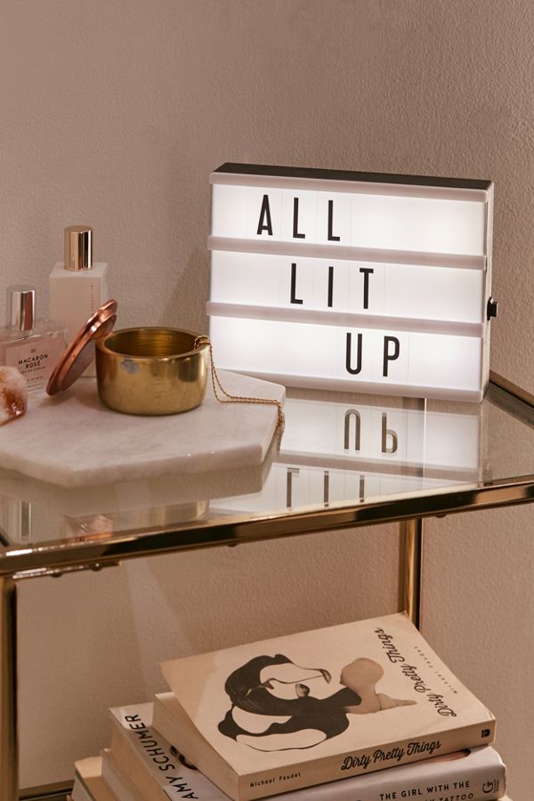 Multicolor Mini Cinema Light Box | Urban Outfitters Canada