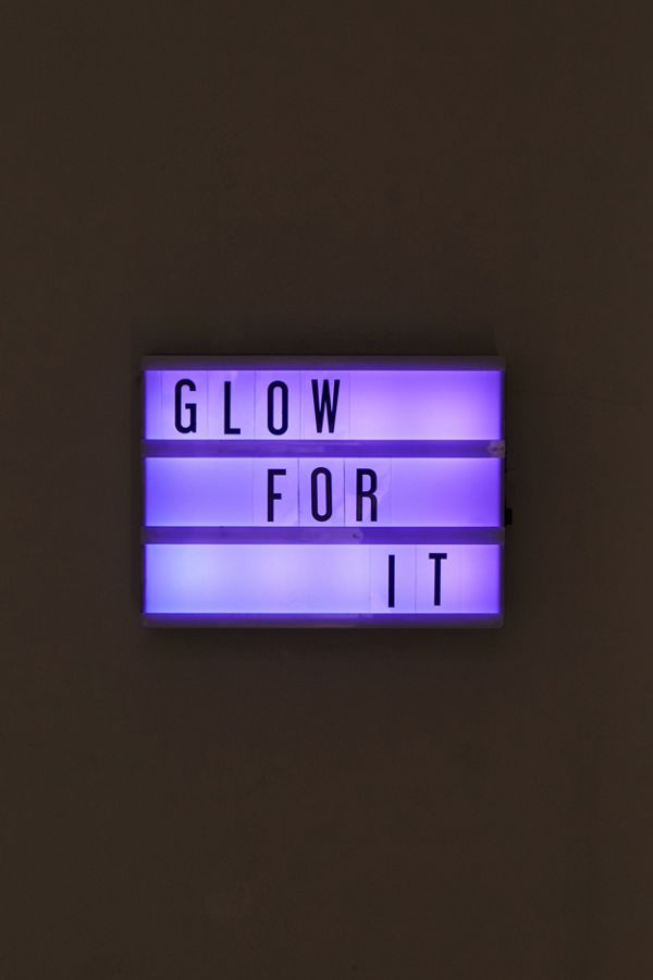 Multicolor Mini Cinema Light Box | Urban Outfitters Canada