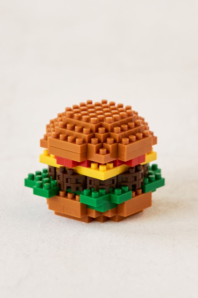 Nano Block Burger Building Block | Urban Outfitters Nano Block Burger Building Block | Urban Outfitters