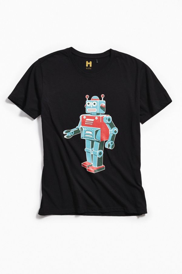 Tee Library Robot Tee | Urban Outfitters