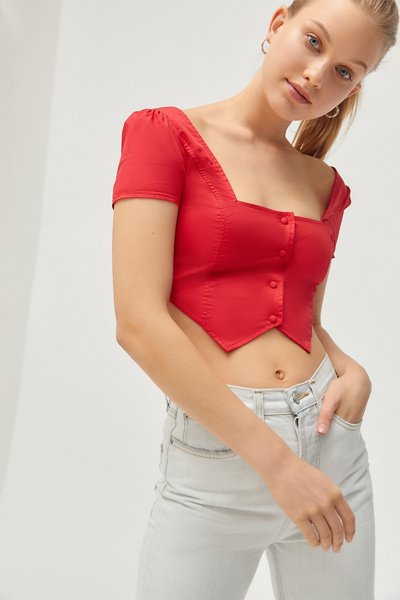 Button-Downs Women's Tops | Urban Outfitters