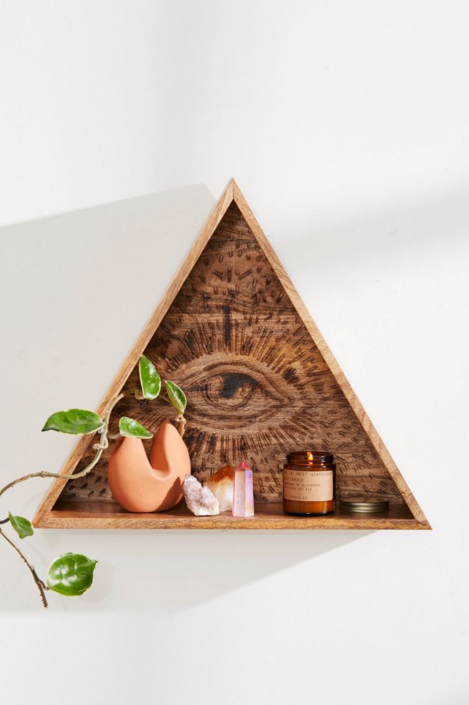 All-Seeing Eye Wall Shelf | Urban Outfitters