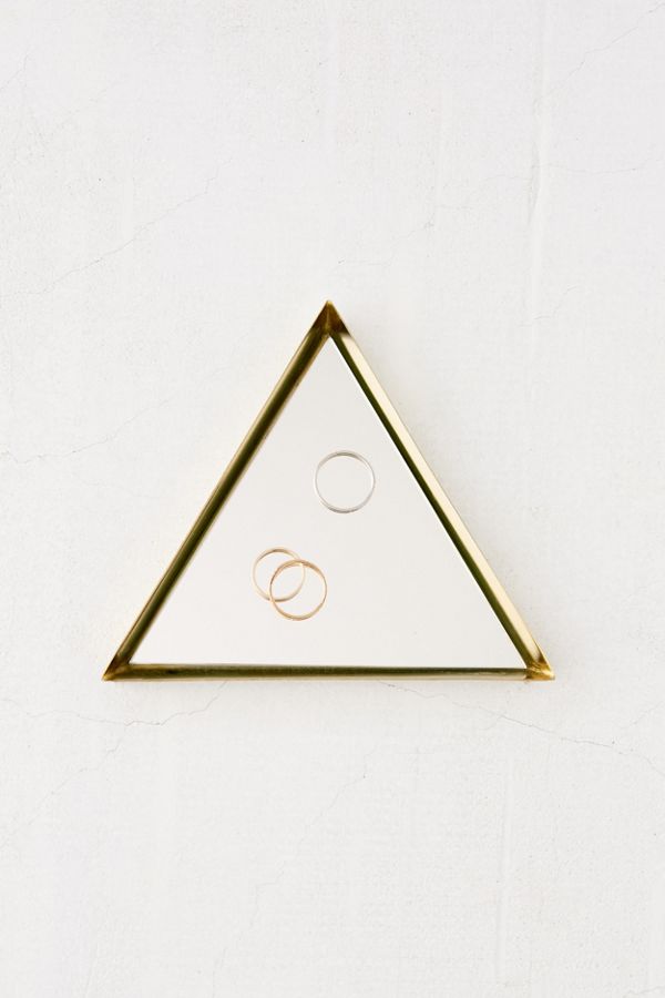 Mirrored Triangle Catch-All Dish | Urban Outfitters Canada