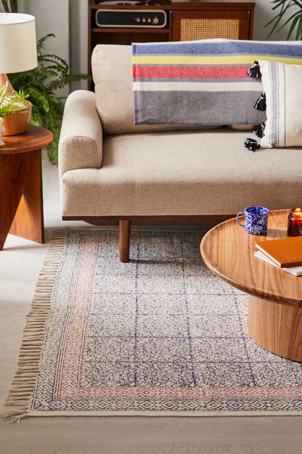 Nola Printed Rug | Urban Outfitters