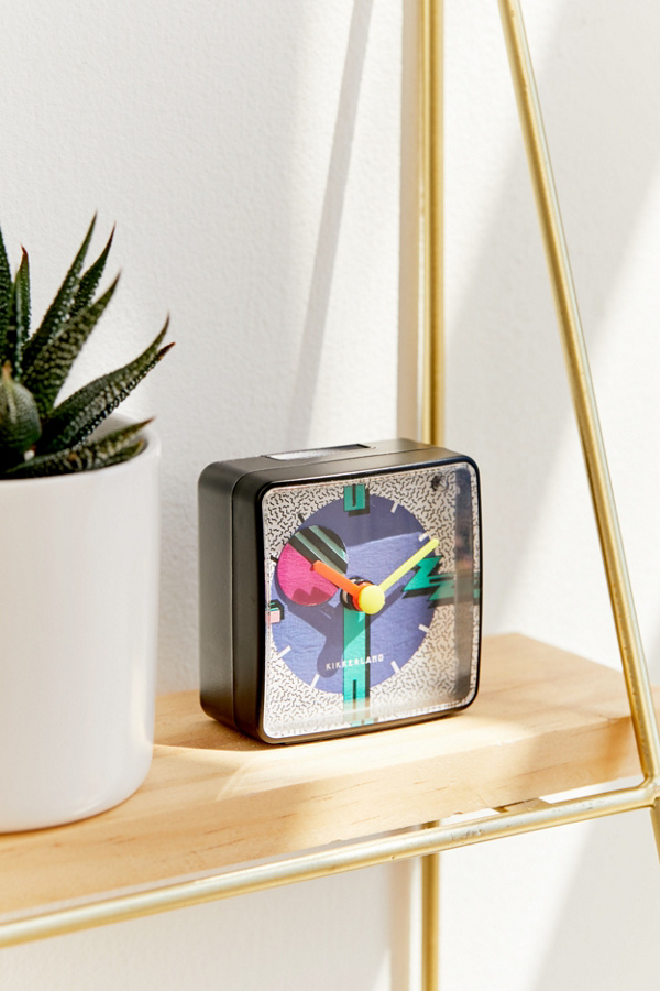 Kikkerland Design New Wave Alarm Clock | Urban Outfitters Canada