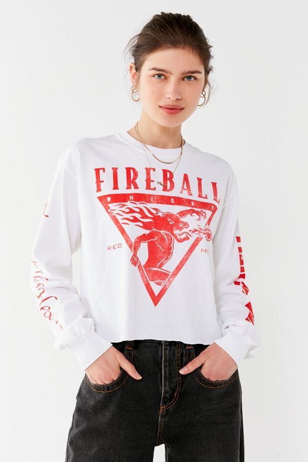 Fireball Long Sleeve Tee | Urban Outfitters
