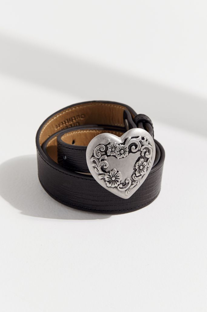 Heart Buckle Belt | Urban Outfitters Canada