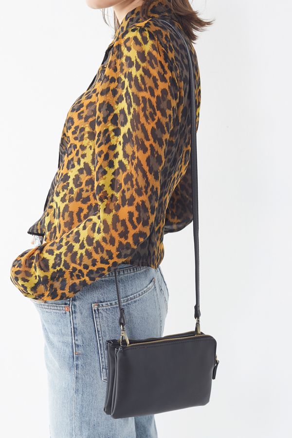 Double Zip Crossbody Bag | Urban Outfitters