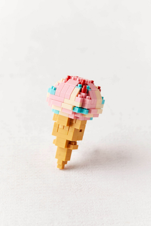 Nano Block Ice Cream Building Block | Urban Outfitters