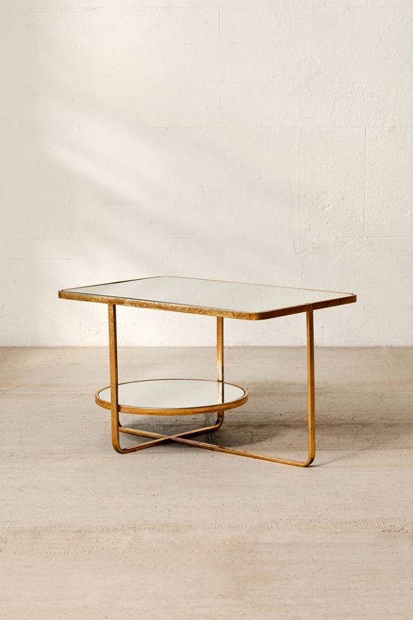 Geneva Mirrored Coffee Table | Urban Outfitters