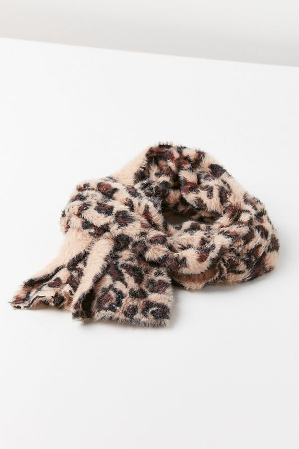 Fuzzy Furry Scarf | Urban Outfitters