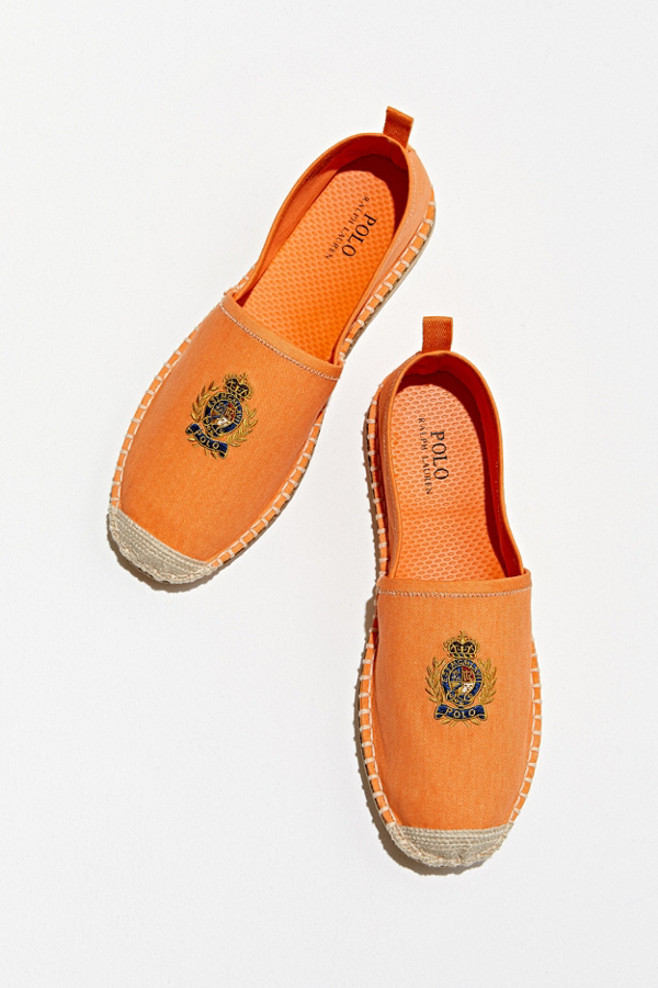 Polo Ralph Lauren Barron Crest Espadrille Shoe | Urban Outfitters