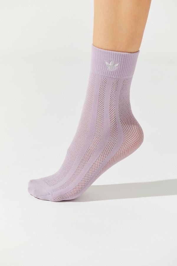 adidas Originals Mesh 3-Stripe Crew Sock | Urban Outfitters