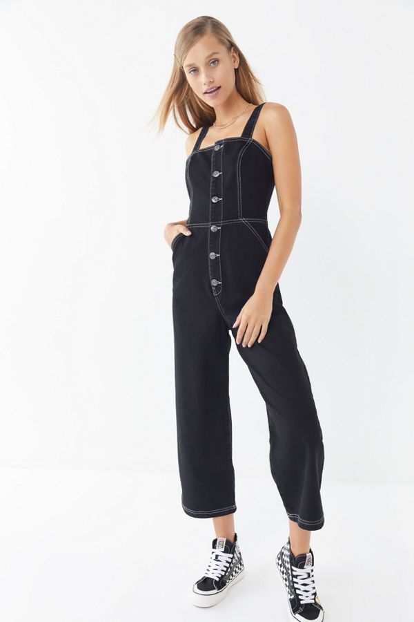BDG Denim Button-Up Jumpsuit | Urban Outfitters