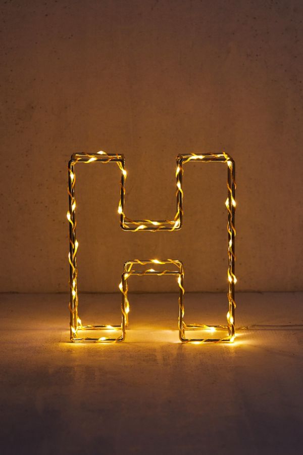 Monogram Light Sculpture | Urban Outfitters Canada