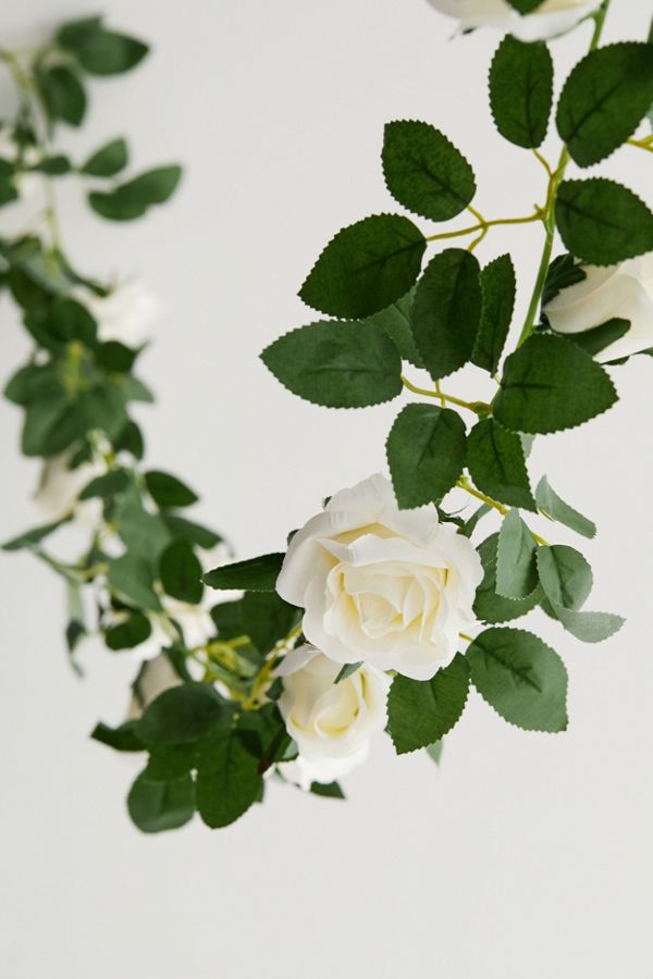 Decorative Rose Vine Garland | Urban Outfitters Decorative Rose Vine Garland | Urban Outfitters