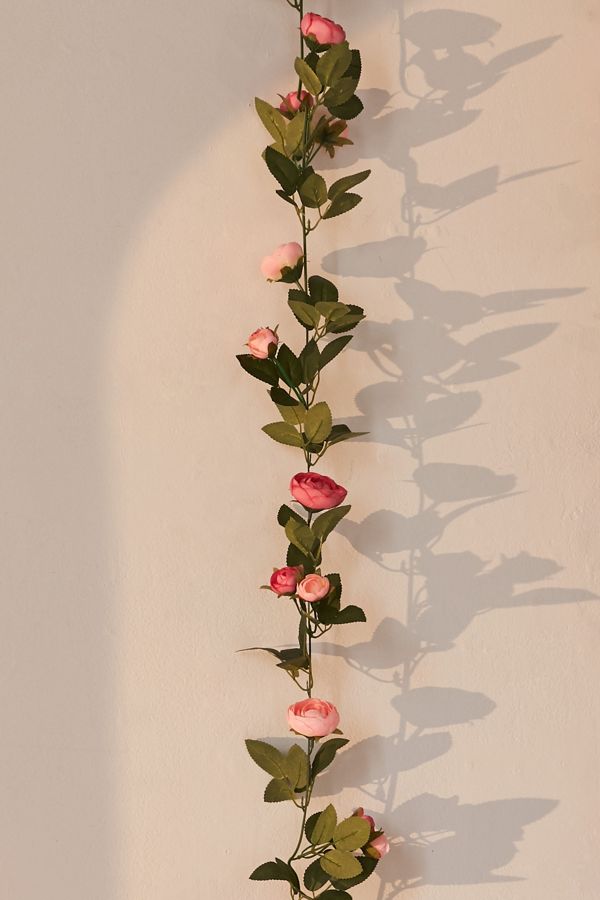 Decorative Rose Vine Garland | Urban Outfitters Canada