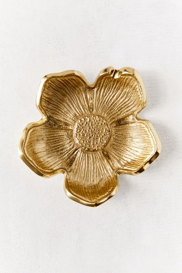 Gilded Flower Ashtray | Urban Outfitters Canada