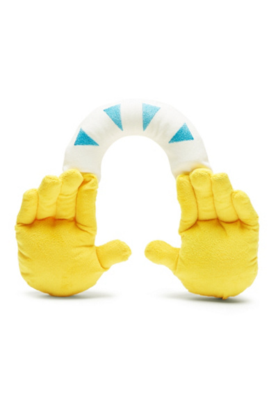 BARK Hallechewjah! Emoji Hands Dog Toy | Urban Outfitters