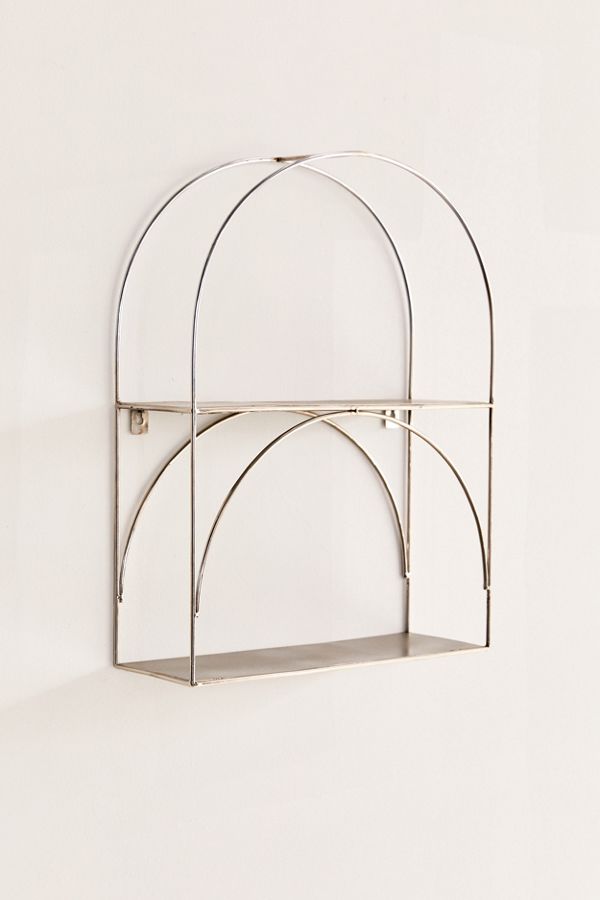 Arc Double Wall Shelf | Urban Outfitters