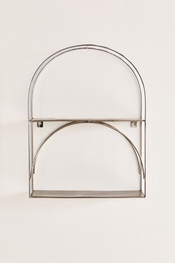 Arc Double Wall Shelf | Urban Outfitters