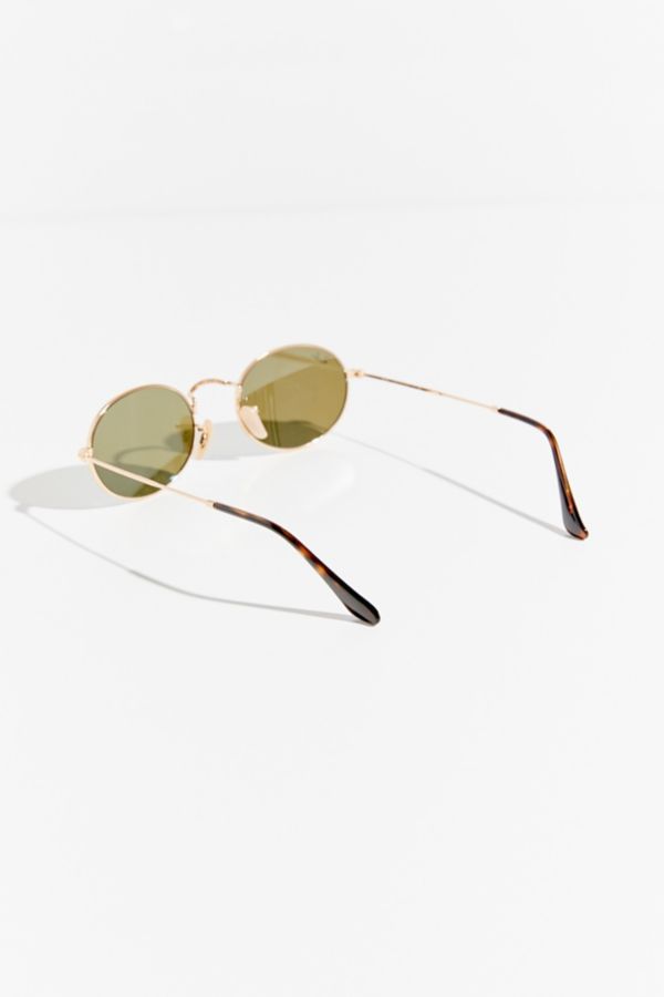 Ray Ban Oval Flat Lens Sunglasses Urban Outfitters