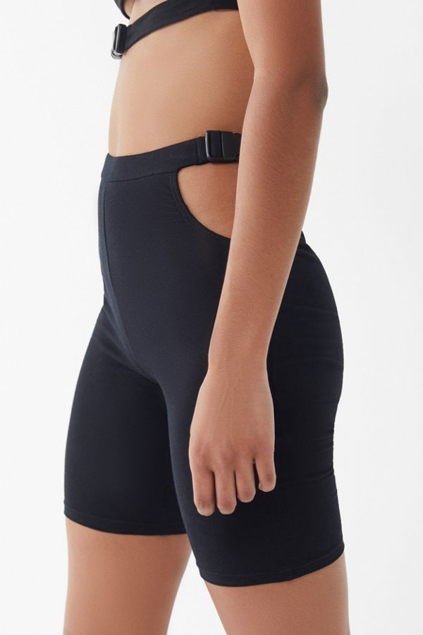 Motel Bucky Buckle Bike Short | Urban Outfitters