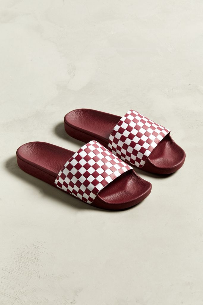Vans Checkerboard Slide Sandal | Urban Outfitters