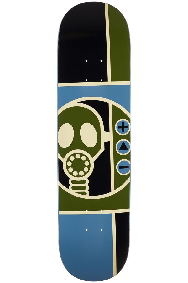 Alien Workshop Gas Mask Round Skateboard Deck 8.1 x 31.75 | Urban ...