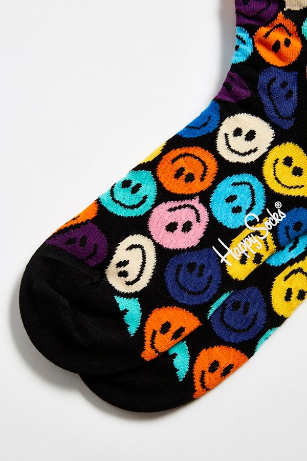 Happy Socks Twisted Smile Sock | Urban Outfitters
