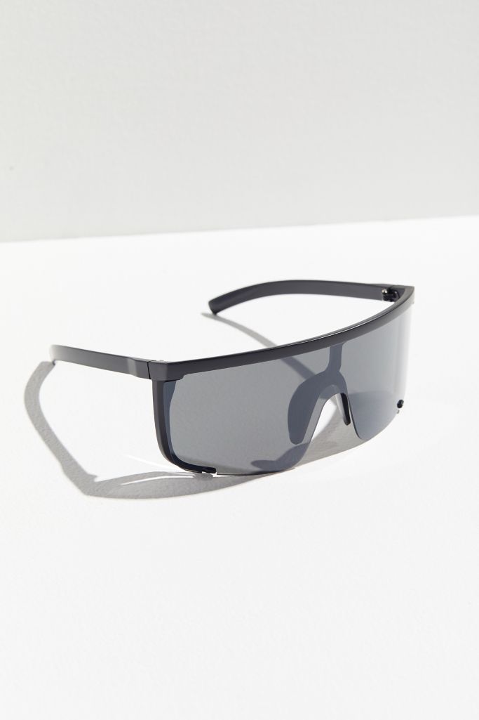 Knox Oversized Shield Sunglasses Urban Outfitters