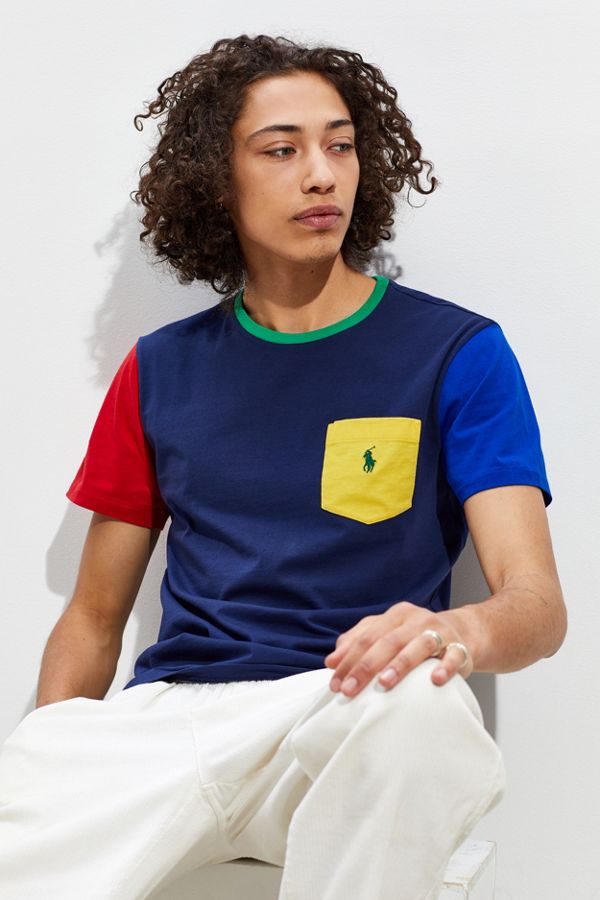 Polo Ralph Lauren Colorblock Tee | Urban Outfitters