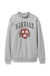Harvard Mock Neck Pullover Sweatshirt | Urban Outfitters