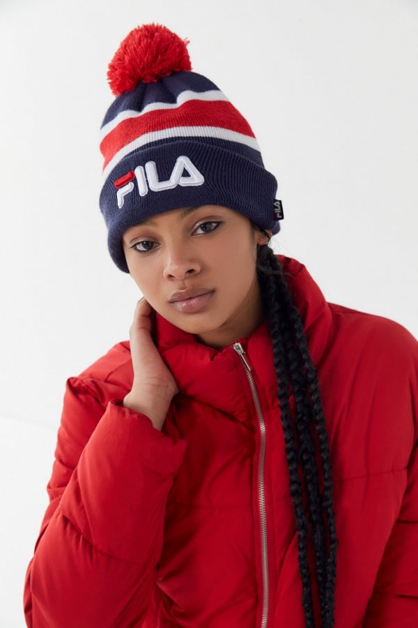 FILA Heritage Knit Beanie | Urban Outfitters