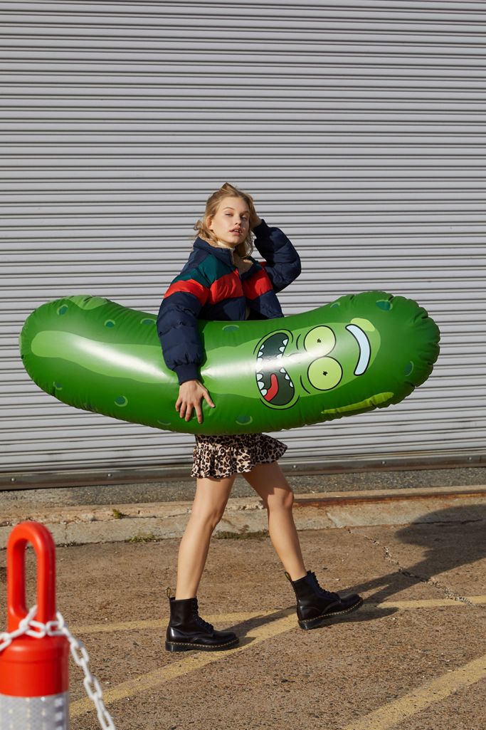 Pickle Rick Giant Pool Float | Urban Outfitters Canada