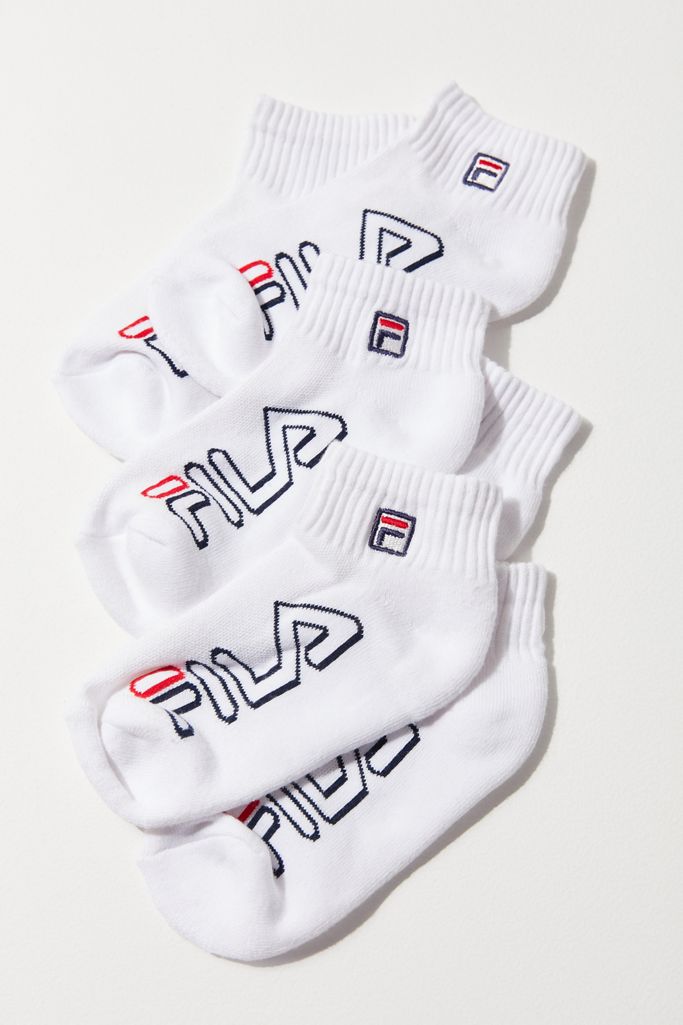 FILA Heritage Outline Quarter Ankle 3-Pack | Urban Outfitters Canada