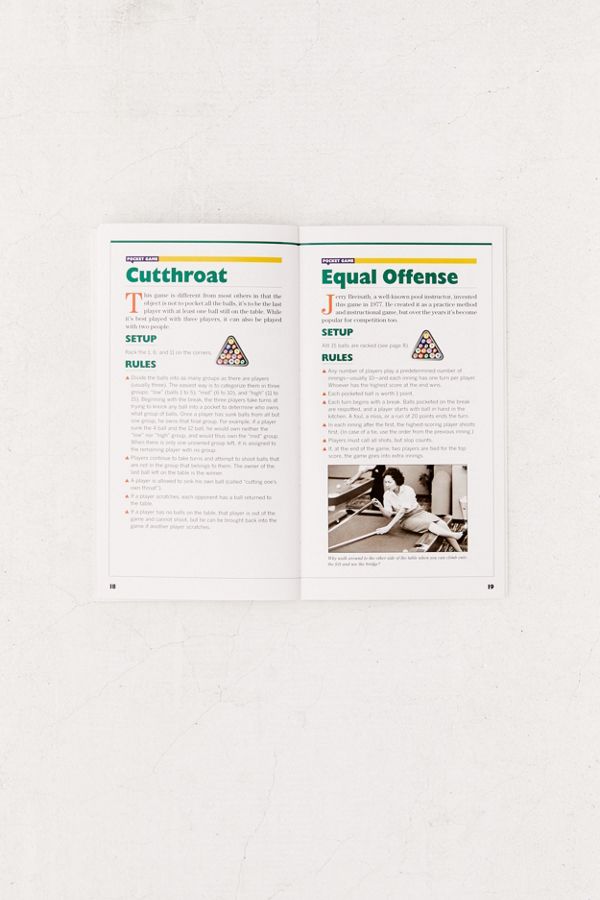 The Pocket Book of Billiards: The Rack, The Rules – And A Working Pool ...