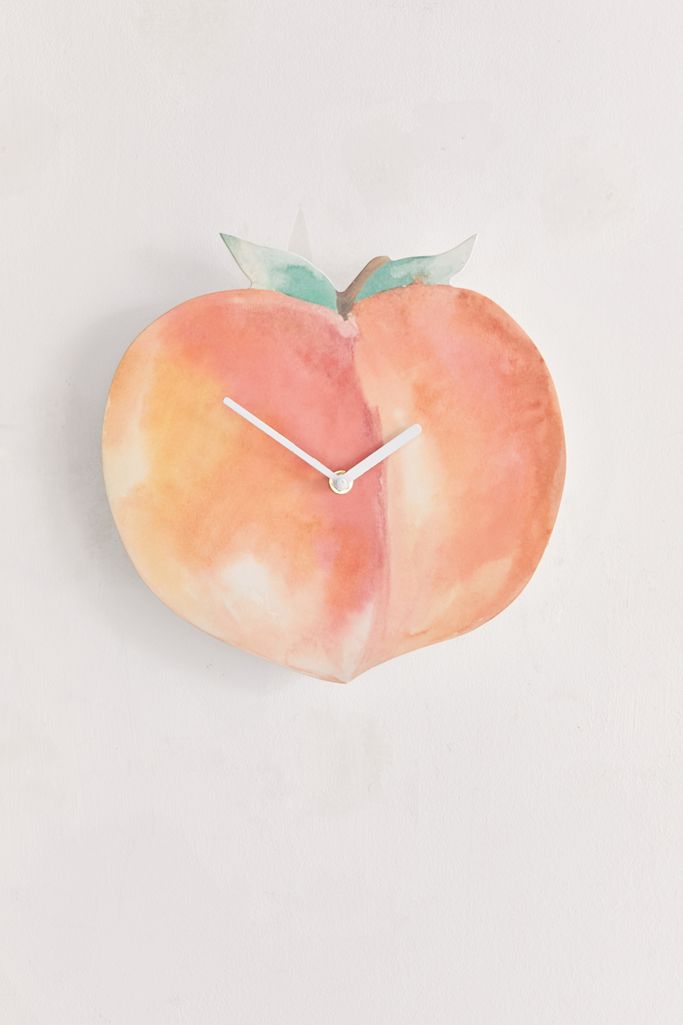 Peach Wall Clock | Urban Outfitters