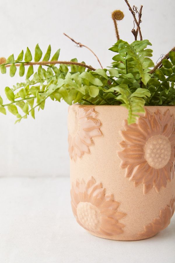 Daisy Ceramic Planter | Urban Outfitters