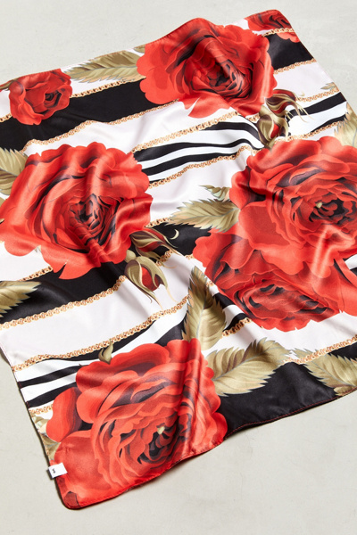 Luxe Rose Bandana | Urban Outfitters Canada