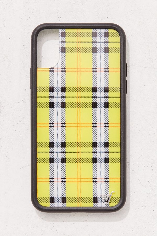 Wildflower Yellow Plaid iPhone X/XS Case | Urban Outfitters
