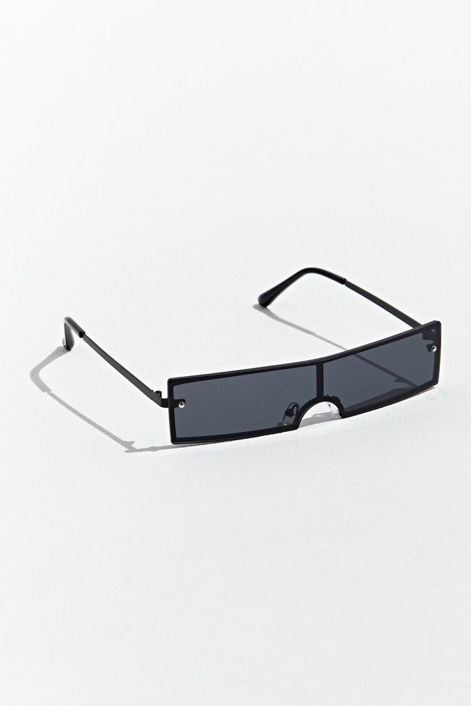 Mod Rectangle Visor Sunglasses | Urban Outfitters
