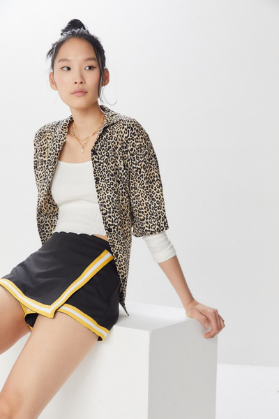 UO Tiffany Colorblock Trim Skort | Urban Outfitters