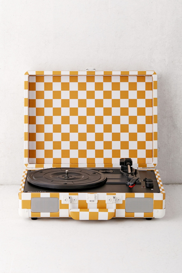 Crosley UO Exclusive Checkerboard Cruiser Bluetooth Record Player ...