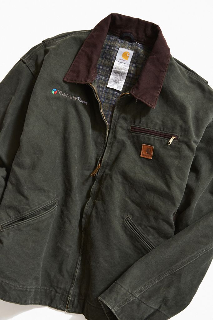 Vintage Carhartt Dark Green Work Jacket | Urban Outfitters Canada