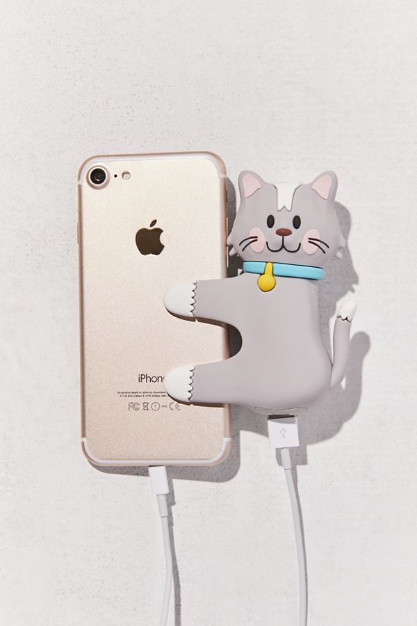 MojiPower Kitty Portable Power Bank | Urban Outfitters