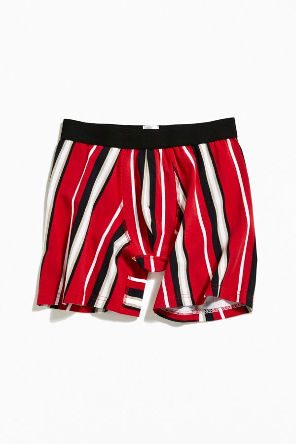 Vertical Variegated Stripe Boxer Brief | Urban Outfitters