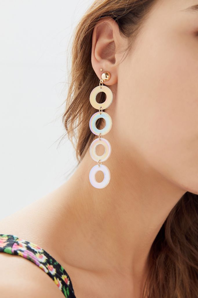 Aria Resin Drop Earring | Urban Outfitters