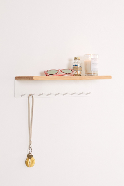 Becket Multi-Hook Wall Shelf | Urban Outfitters Canada