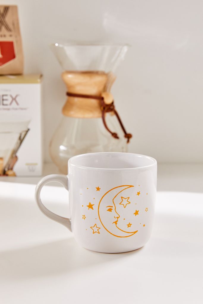 Moon + Stars 15 oz Mug | Urban Outfitters